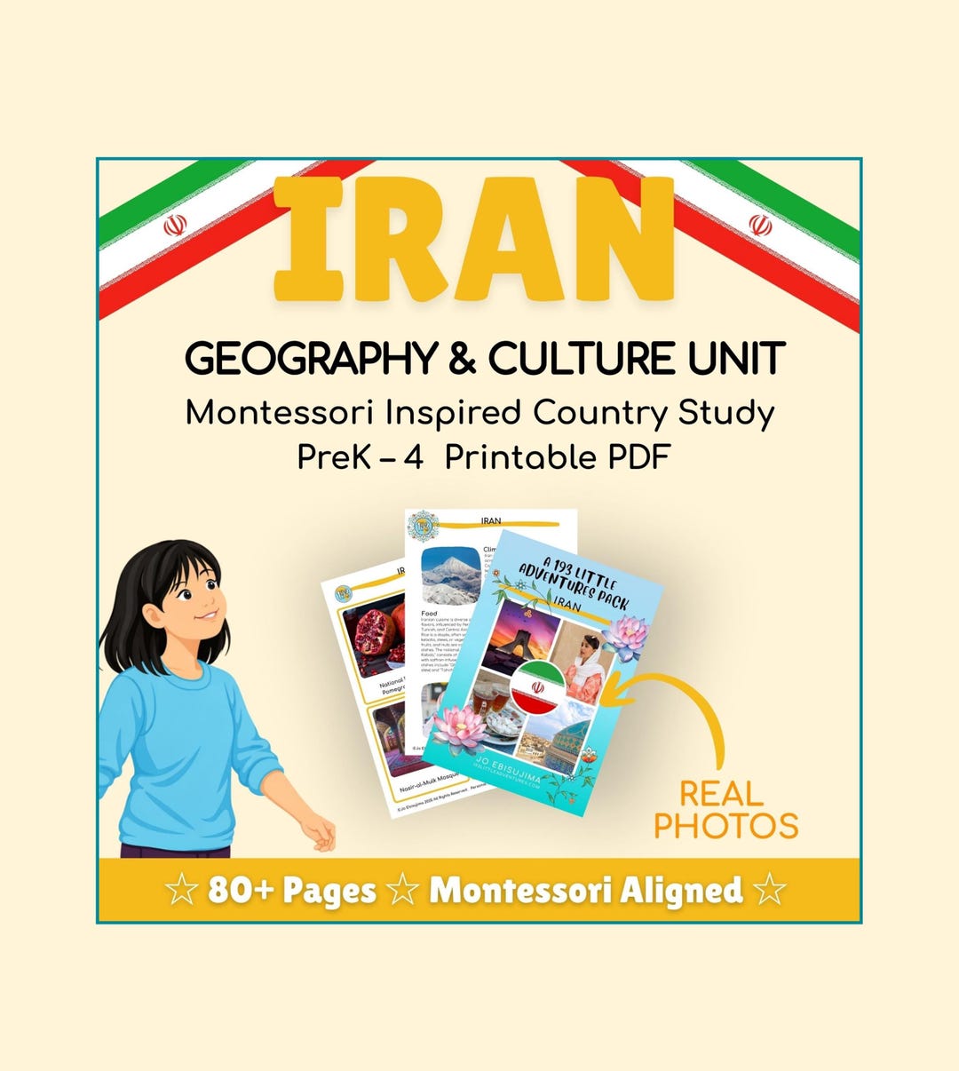 IRAN - a 193 Little Adventures Pack - Printable Culture Packs for ...