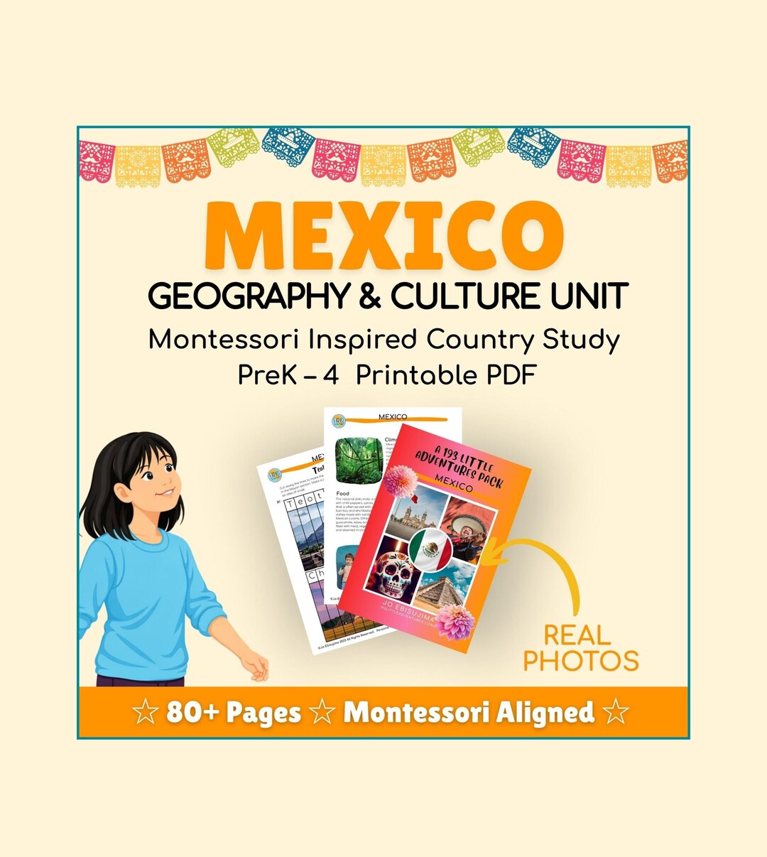 MEXICO 193 Little Adventures Pack - Printable Culture Packs for Curious ...