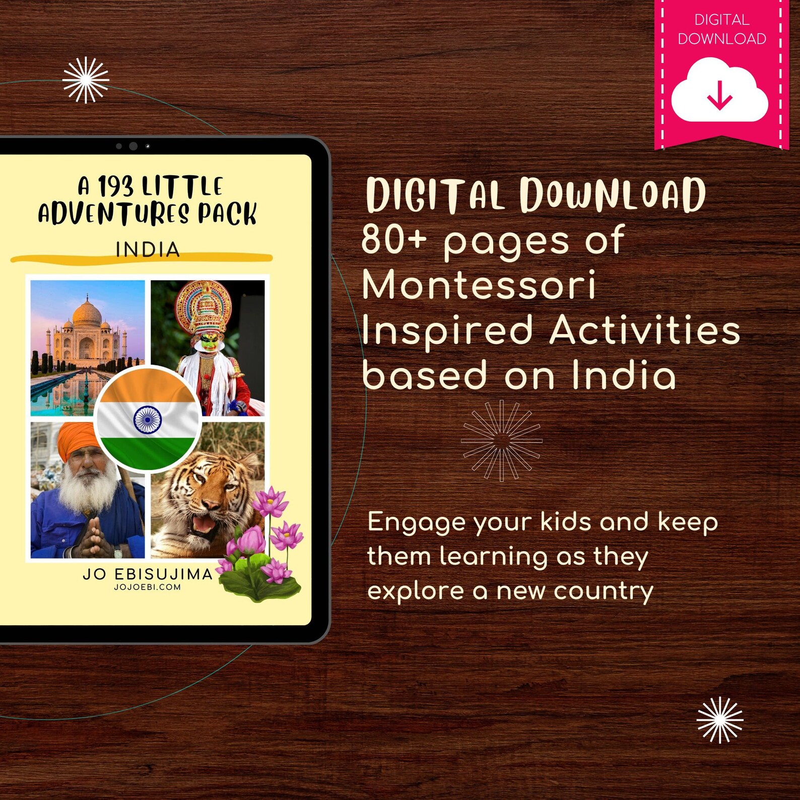 INDIA 193 Little Adventures Pack - Printable Culture Packs for Curious ...