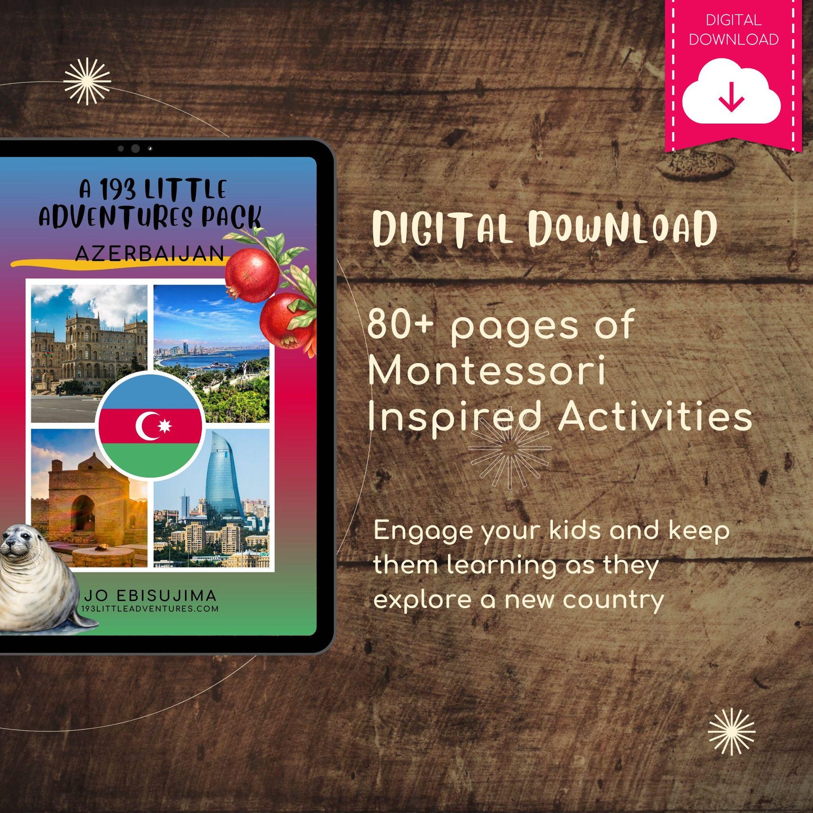 AZERBAIJAN a 193 Little Adventures Pack - Printable Culture Packs for ...