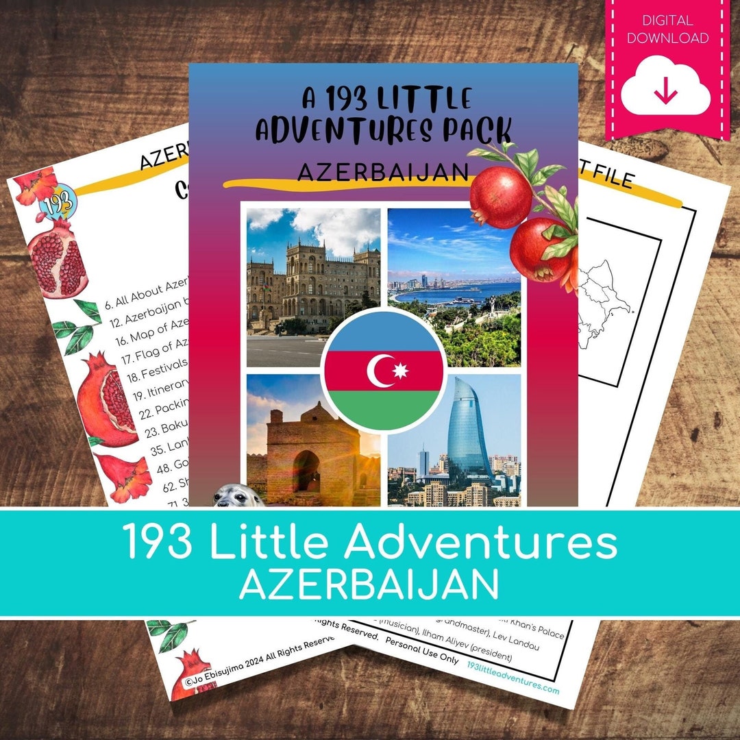AZERBAIJAN a 193 Little Adventures Pack - Printable Culture Packs for ...