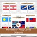 Montessori Flags of Oceania Nomenclature Cards & Puzzle Maps | Three ...