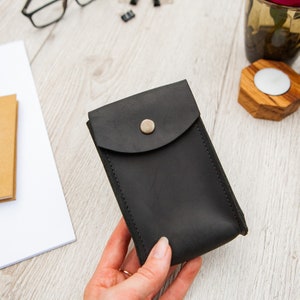 Playing Card Case Leather, Personalized Playing Card Holder, Playing ...