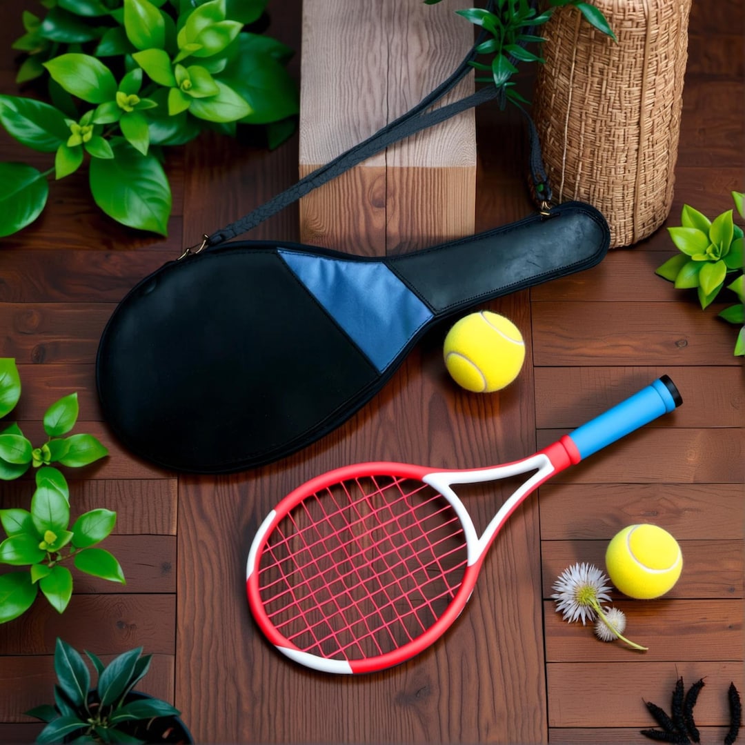 Leather Tennis Bag, Tennis Racket Bag, Tennis Racket Cover Personalized ...