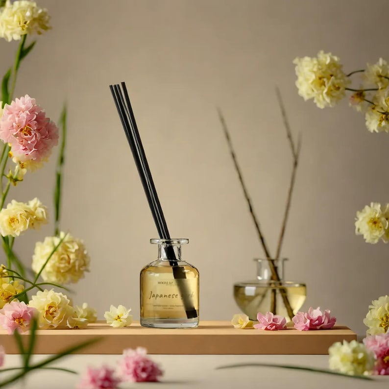 Japanese Garden Reed Diffuser / Reed Diffuser / Home Fragrance ...