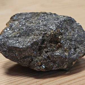 raw silver rock