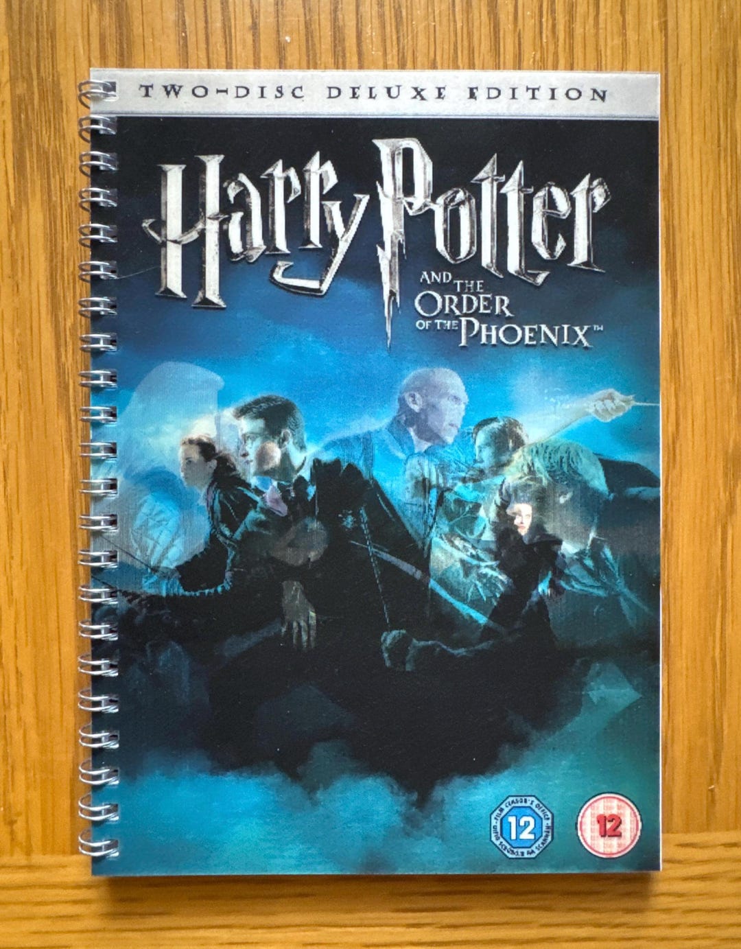 Notepad Harry Potter Order of the Pheonix Hard Holographic Cover - Etsy