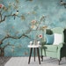 Chinoiserie Wallpaper, Landscape Wall Mural, Vintage Chinoiserie Birds ...