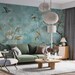 Chinoiserie Wallpaper, Landscape Wall Mural, Vintage Chinoiserie Birds ...