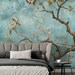 Chinoiserie Wallpaper, Landscape Wall Mural, Vintage Chinoiserie Birds ...
