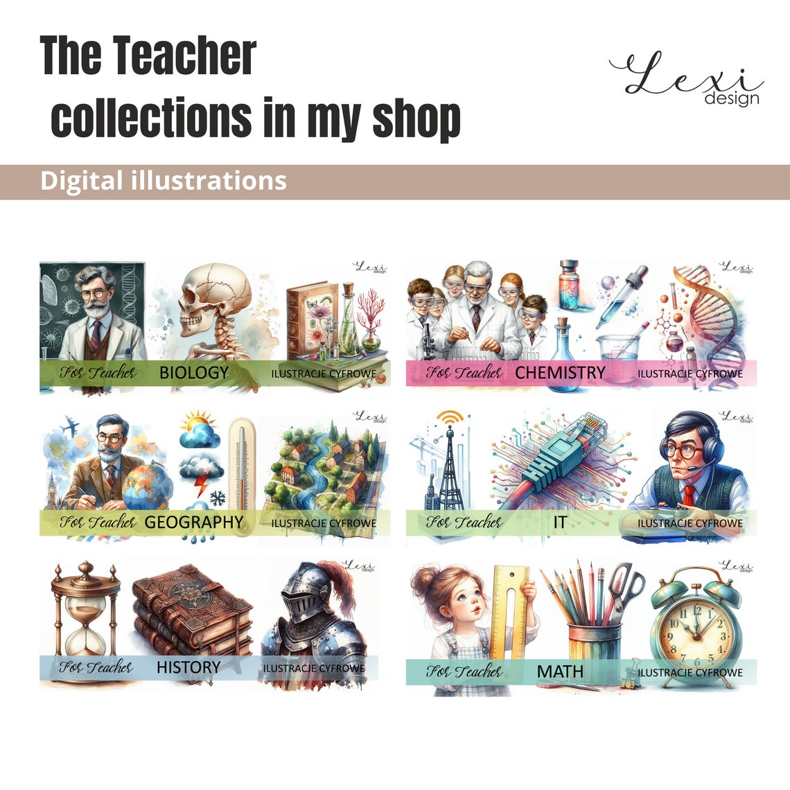 For Teacher - Geography - Digital Illustrations, Clipart, Scrapbooking ...