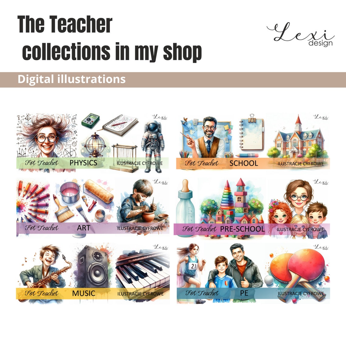 For Teacher - Geography - Digital Illustrations, Clipart, Scrapbooking ...