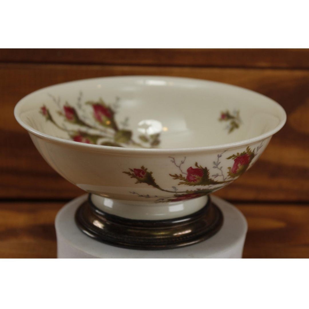 Vintage Rosenthal Germany SELB Plossberg Porcelain & Sterling Footed ...