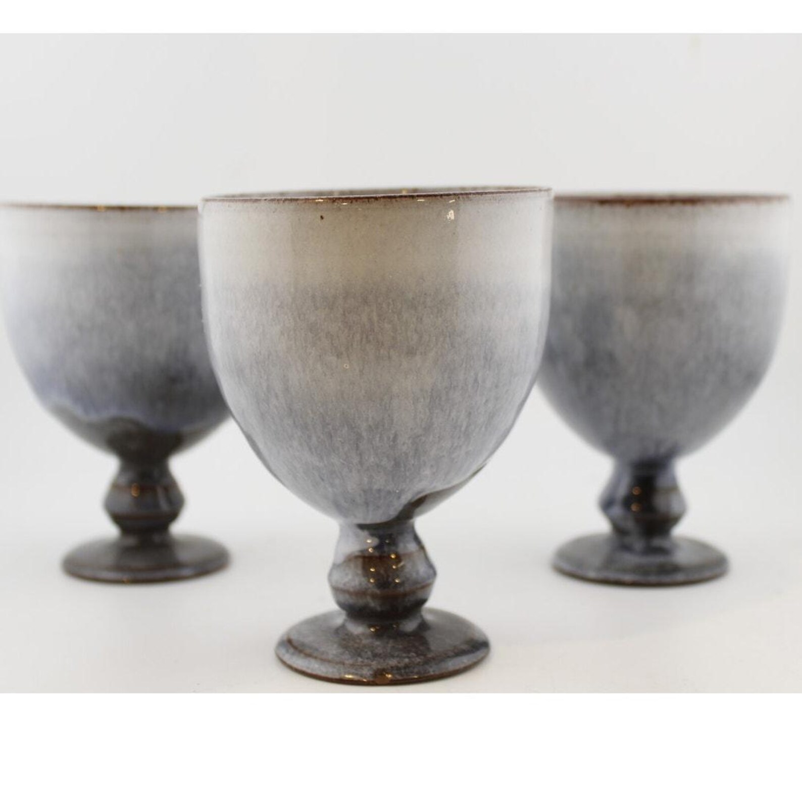 Woburn Pottery Goblets Set of 3 - Etsy