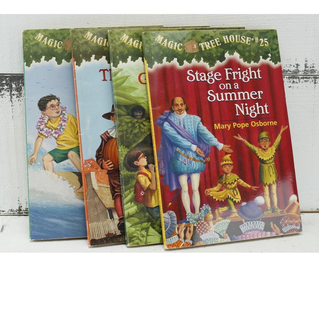 Magic Tree House Books - Set of 4 #25, 26, 27, 28 - Etsy