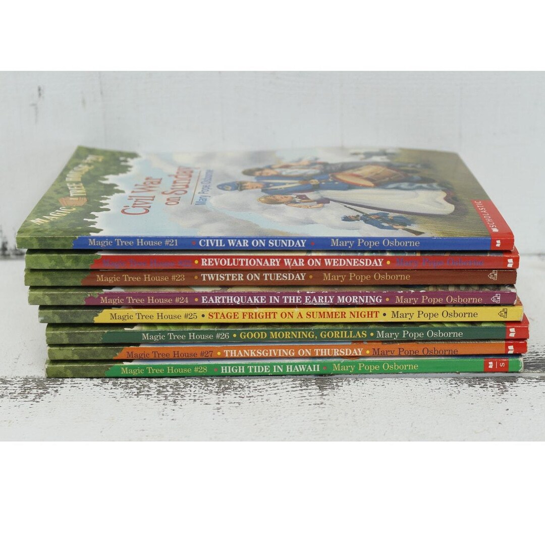 Magic Tree House Books - Set of 8 - Titles in Description - Etsy