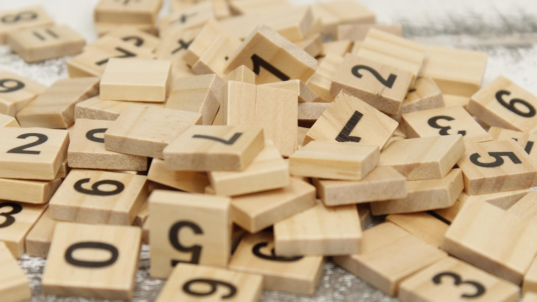Individual Scrabble Numbers and Symbols: Pick Your Own - Etsy