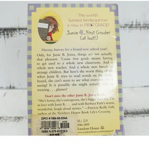Junie B Jones First Grader (at Last) - Etsy