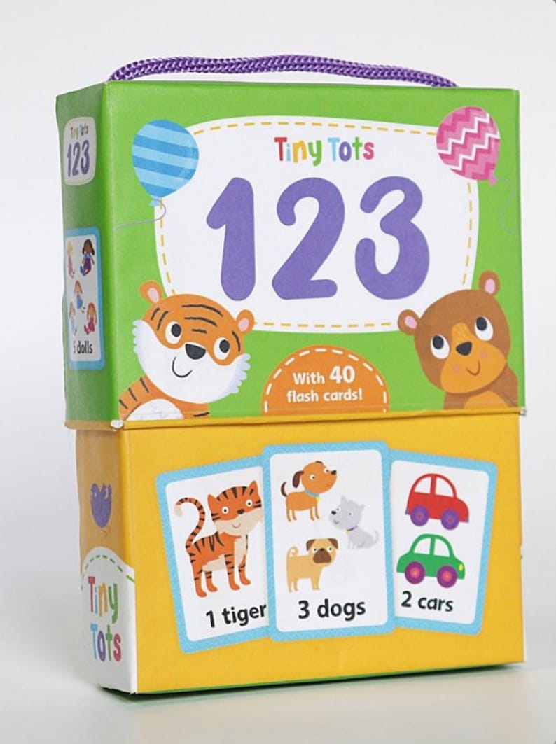 123 Fun: Engaging Flash Cards for Kids to Master Numbers! - Etsy