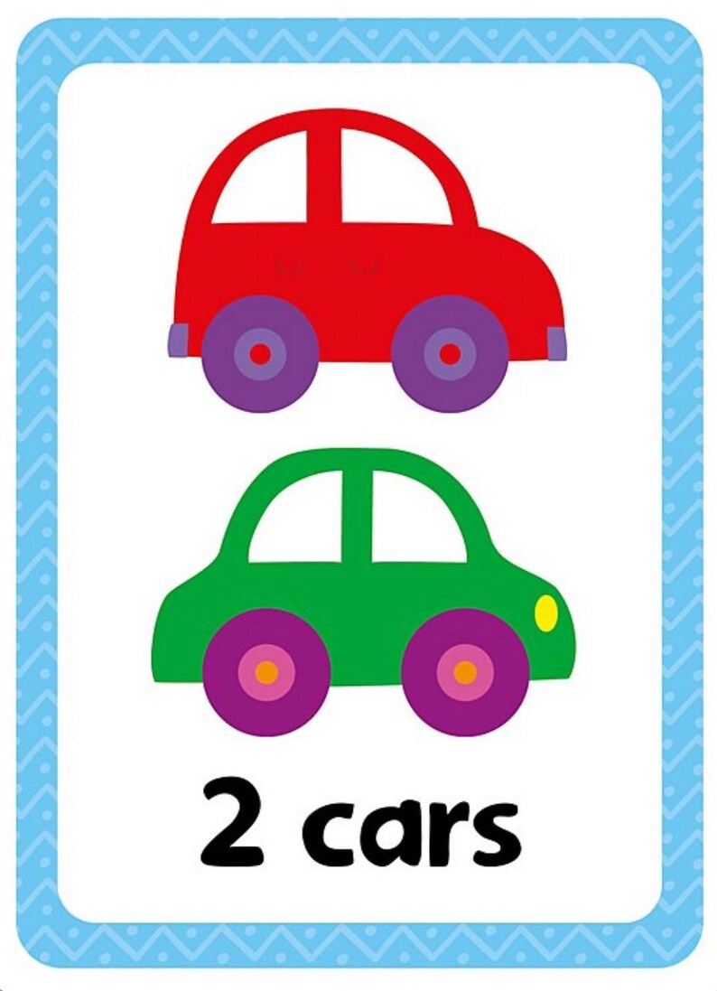 123 Fun: Engaging Flash Cards for Kids to Master Numbers! - Etsy