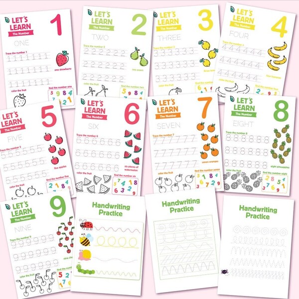 Preschool Activity Bundle - Etsy