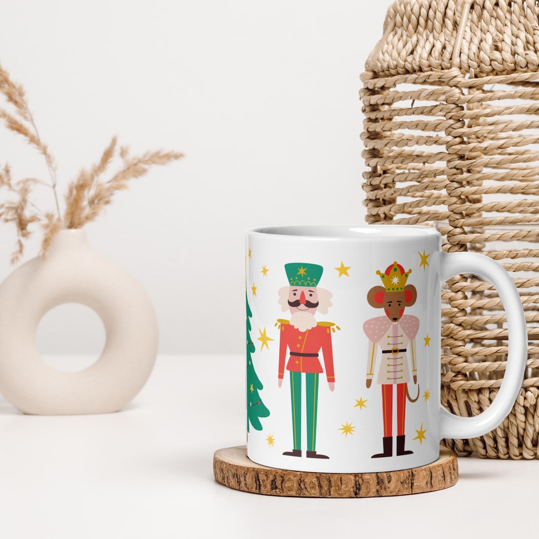 Christmas Nutcracker Mug Cocoa Cup Nutcracker Doll Coffee Mug, Vintage ...