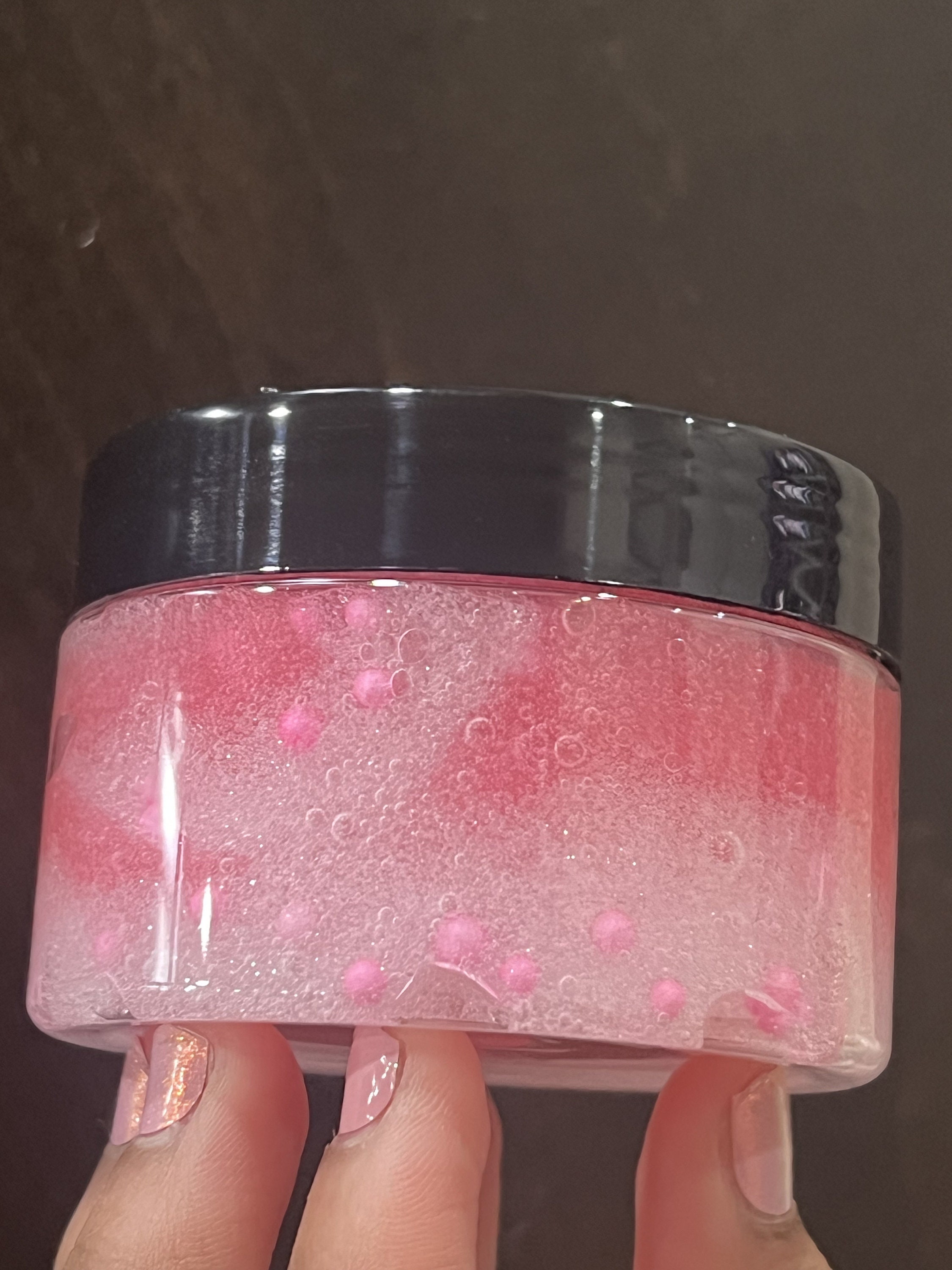 Signature Slime Pink and White Ombre Clear Glue Slime - Etsy