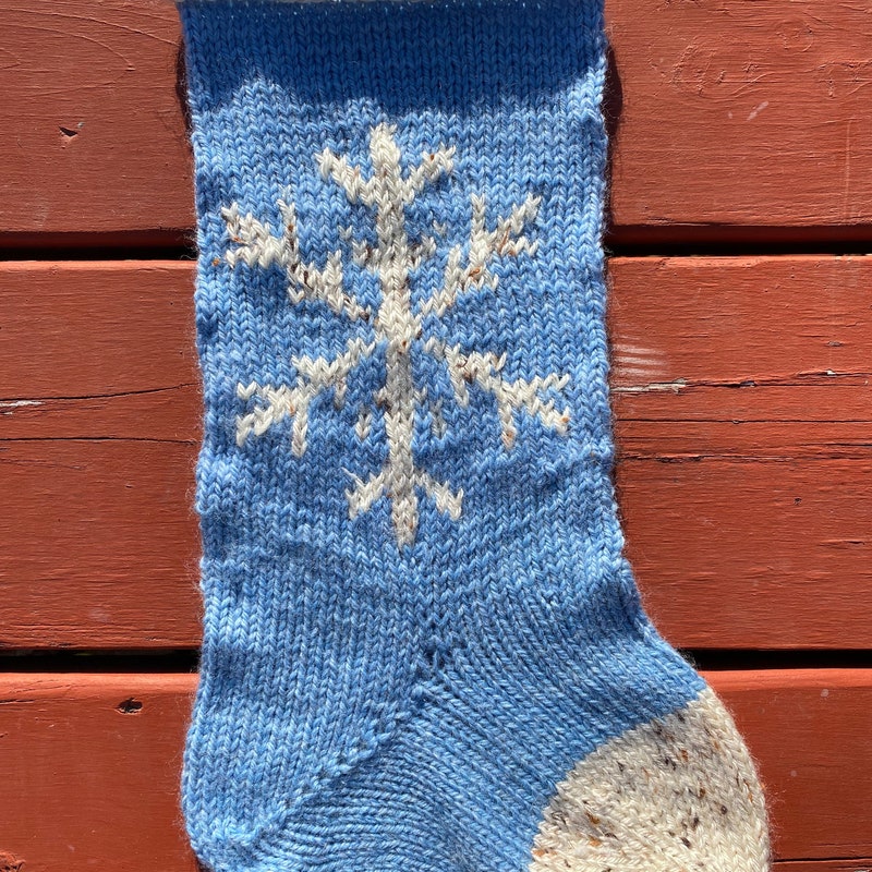 Knit Snowflake - Etsy