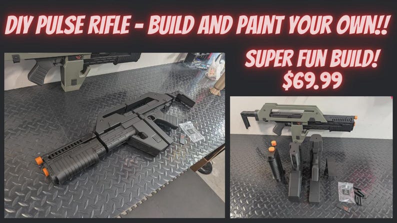 M41A Aliens Pulse — Cosplay — Movie Inspired — Fan-made Movie Prop ...