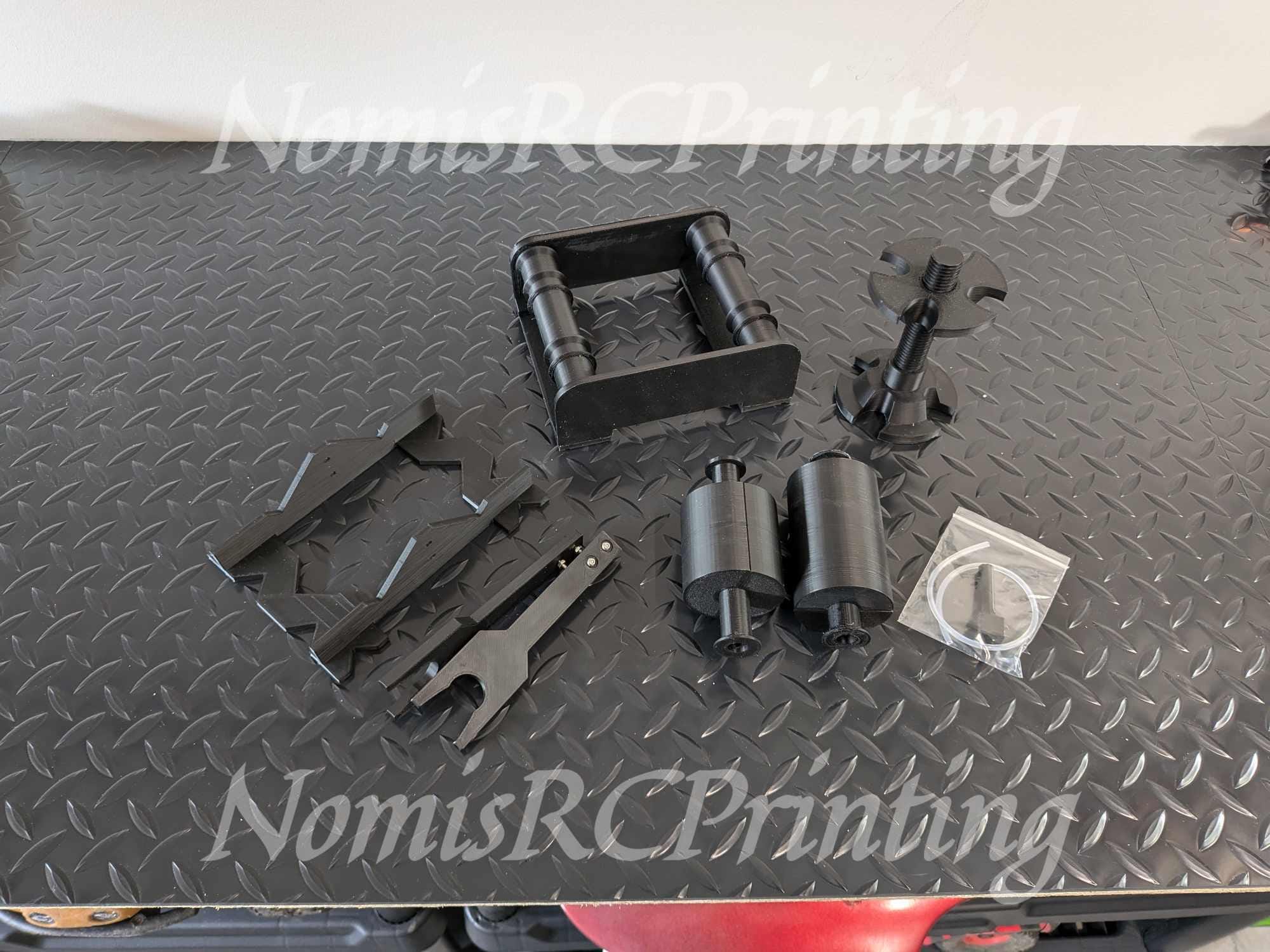 3D Printing Filament Spooling System - Combine Old Used Spools to One ...