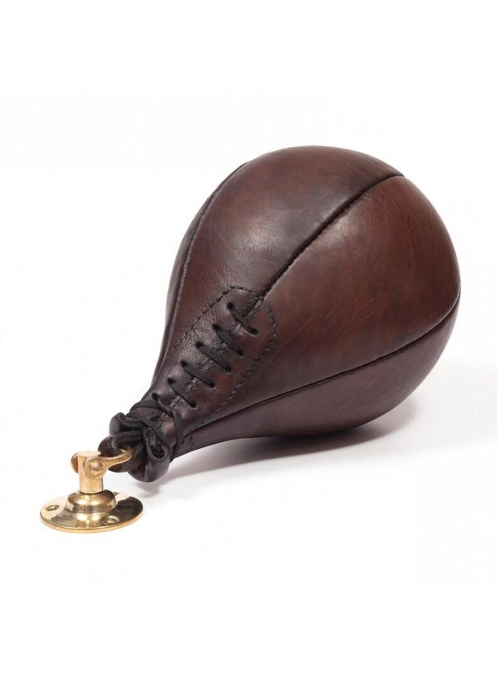 Vintage Leather Speed Bag, Mini Punching Bag, Boxing Bag, Gym Training ...