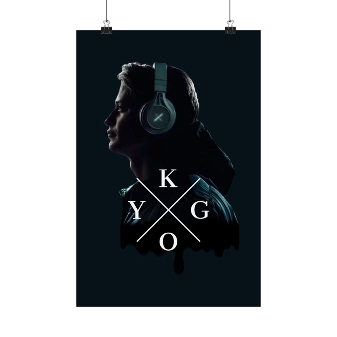 Kygo Logo Premium Matte Vertical Poster, Gift for Music Lovers, EDM DJ ...
