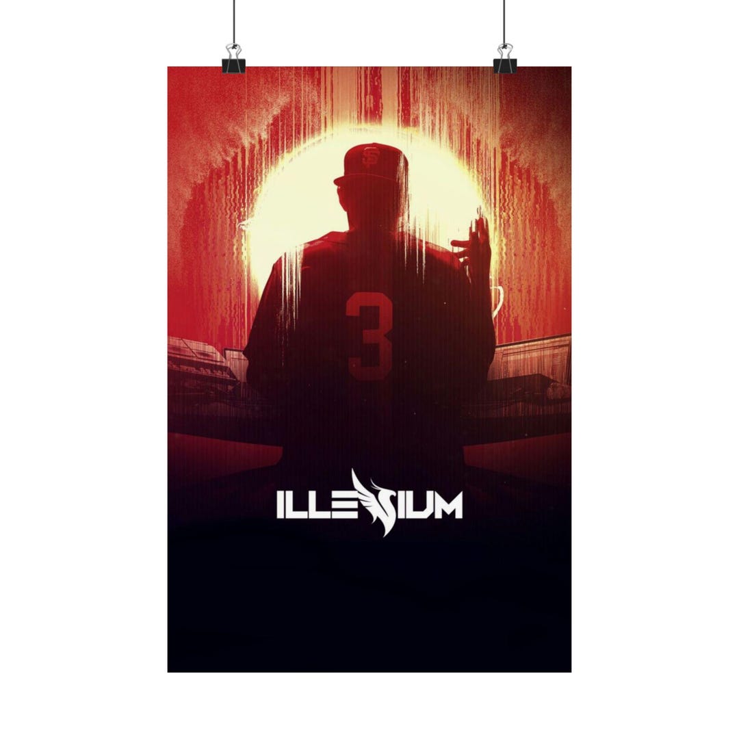 Illenium DJ Premium Matte Vertical Poster, Gift for Music Lovers, EDM ...