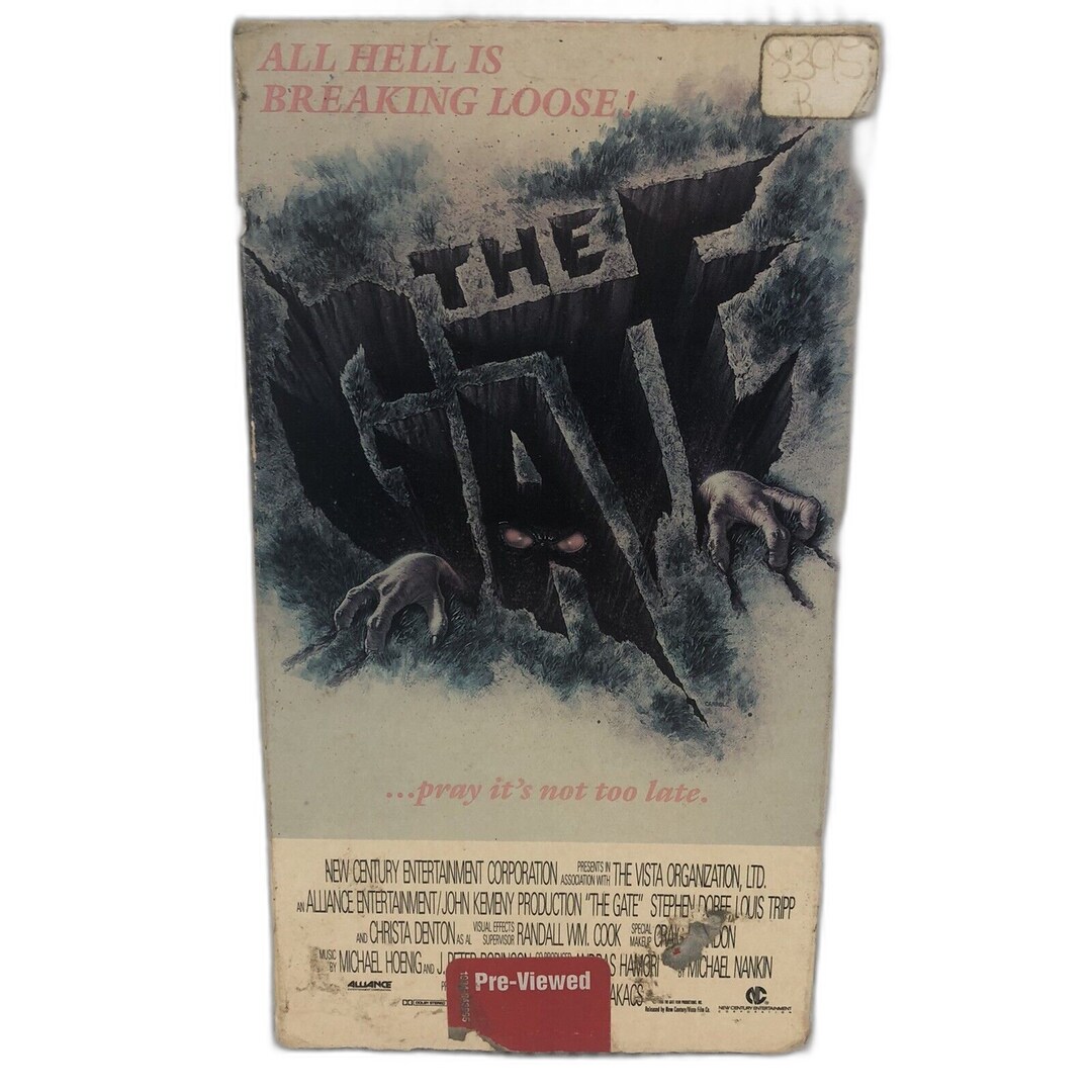 The Gate VHS, 1987 good Condition - Etsy