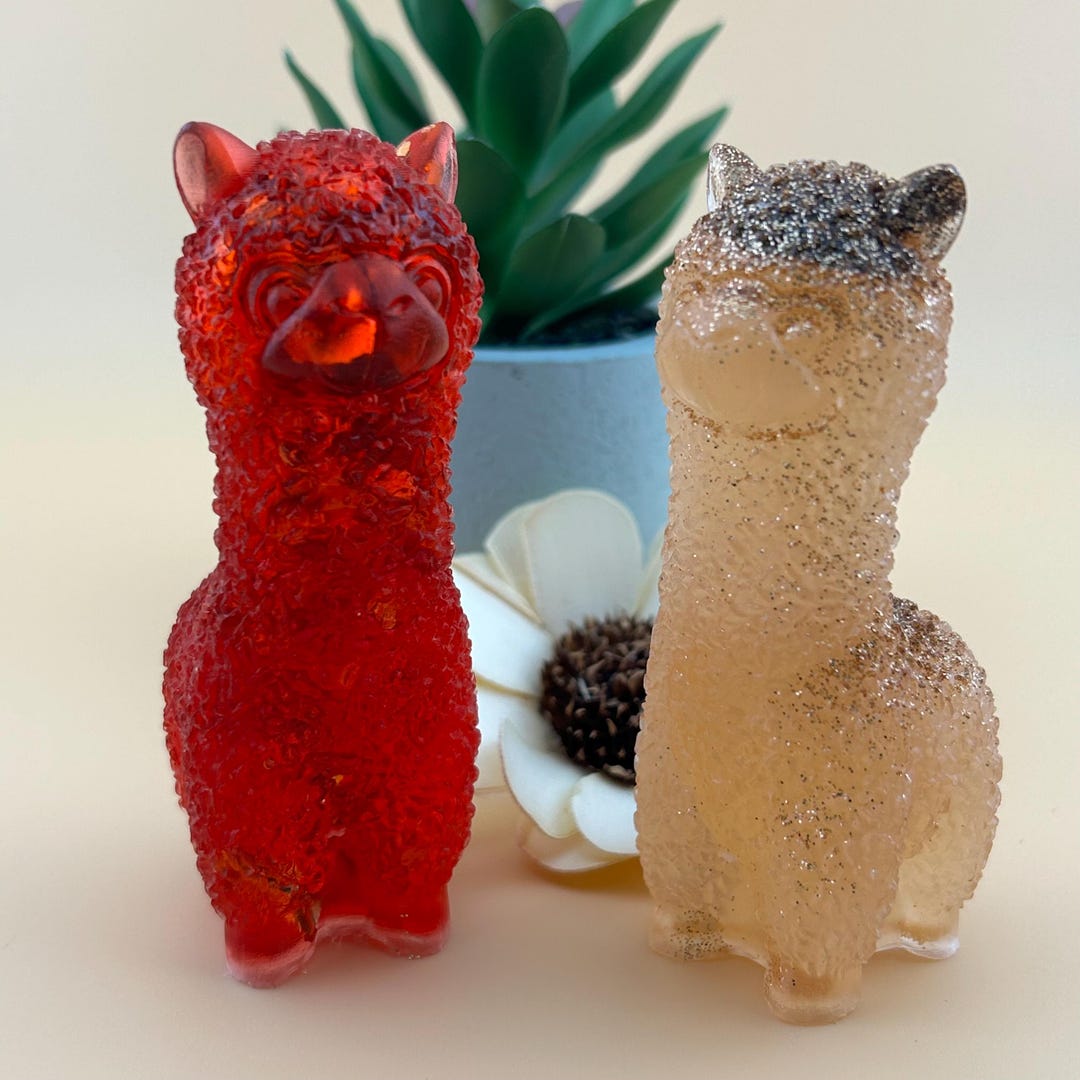Lama, Alpaca, Figurine, Resin, Epoxy, Animals, Decoration, Deco, Gifts ...