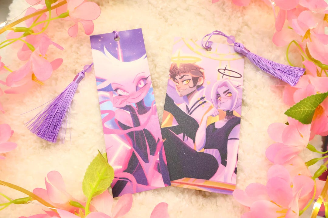 BOOKMARKS Hazbin Hotel - Etsy