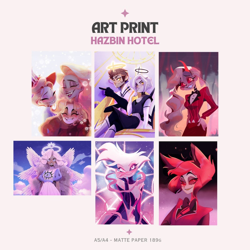 Hazbin Hotel Posters - Etsy