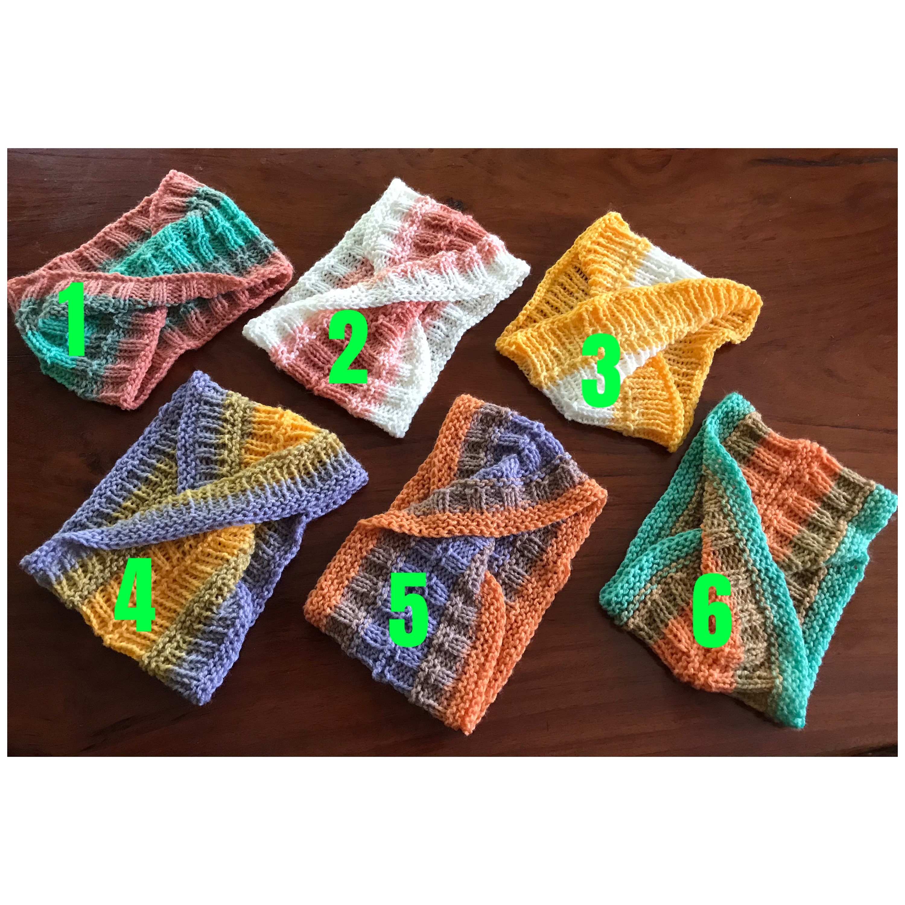Knitting Pattern MULTI MOBIUS COWLS Pattern Includes Instructions for 6 ...