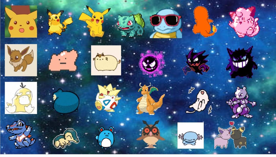Animated Pokemon Twitch Emotes for Streamers - Etsy