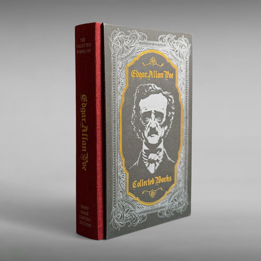 Edgar Allan Poe Hand Made Collected Works & Short Stories | Rebind - Etsy
