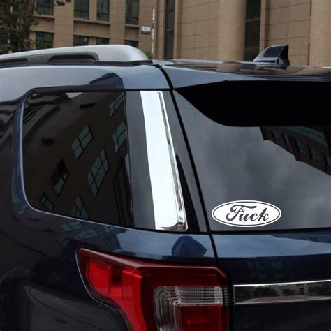 Ford, Funny Ford, Ford Fuck, Funny Logo, Car Decal, Window, Laptop, Car ...
