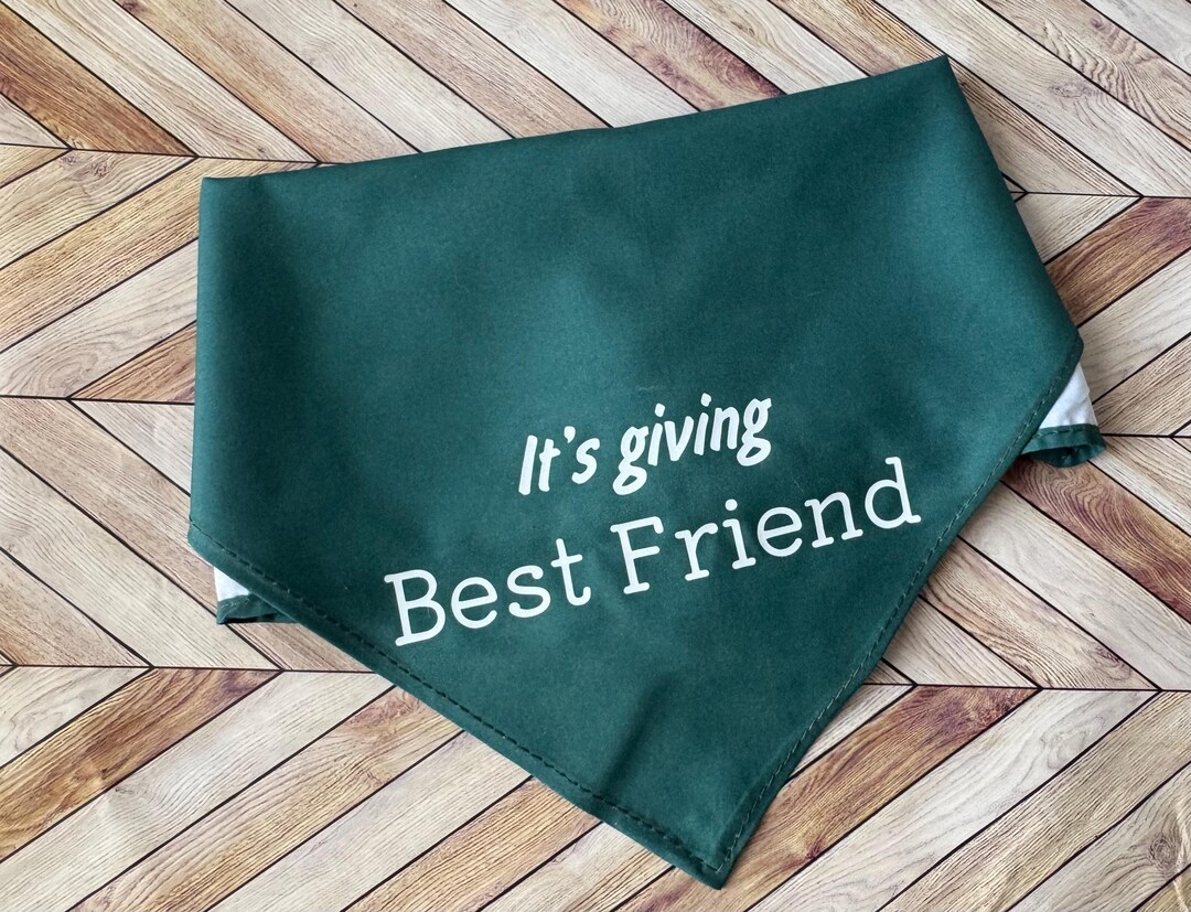 Funny - It’s Giving Dog Bandana Collection - Multiple Options - Etsy