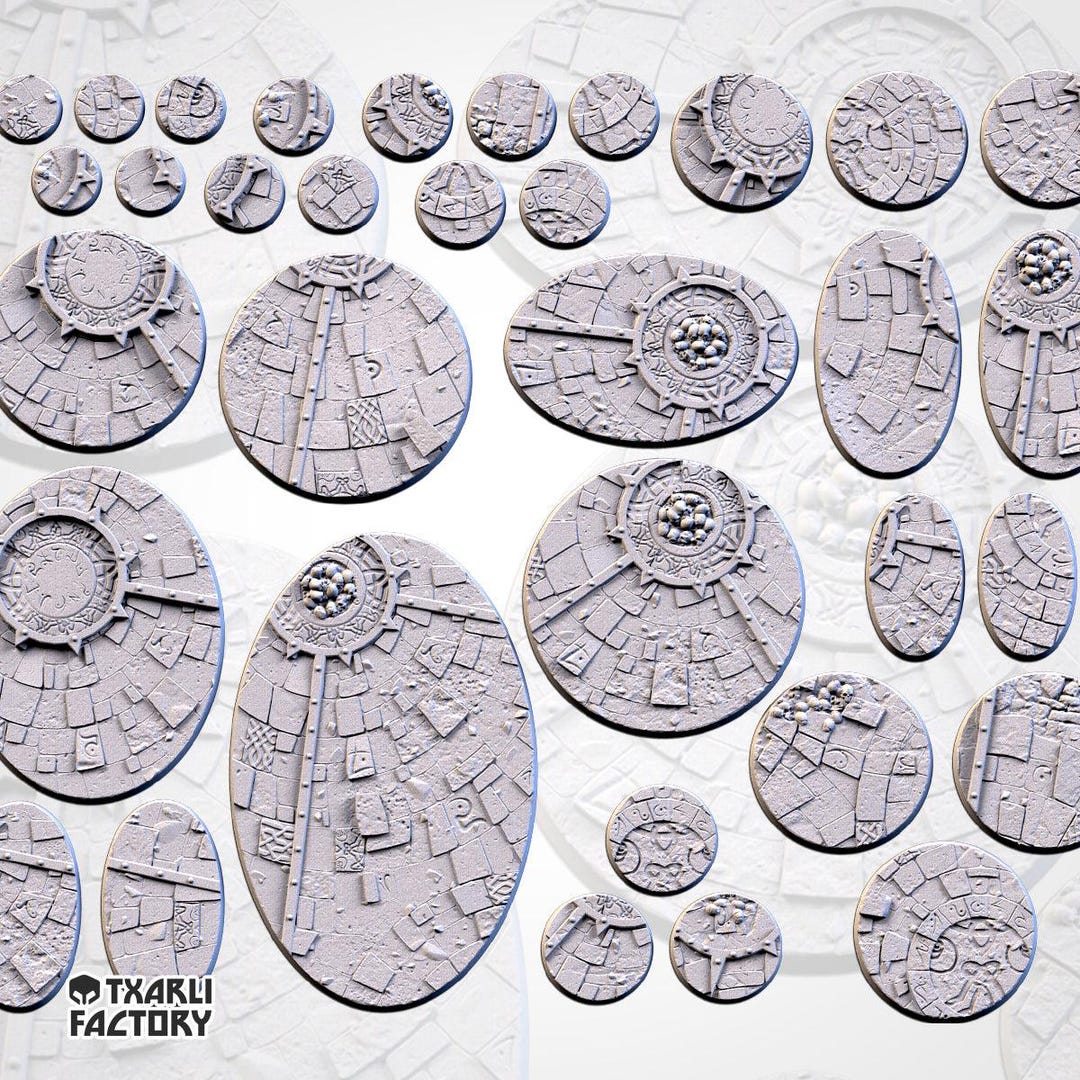 3D Printed Sacred Temple Bases - Etsy