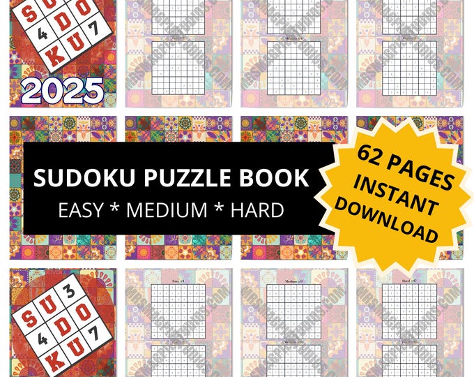 Printable Sudoku, Challenge for Adult, Large Print, Sudoku Puzzles ...