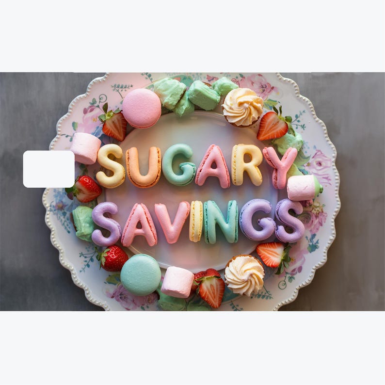 Sweets-themed Credit Card Skins High-quality Credit Card Stickers ...