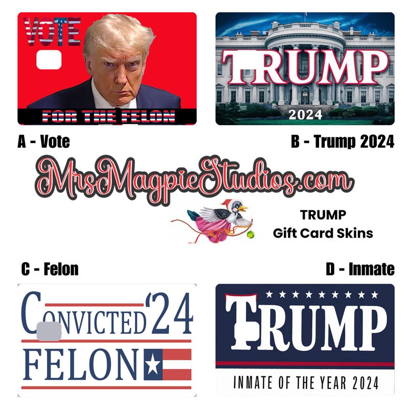 Trump Debit Card Skin - Etsy