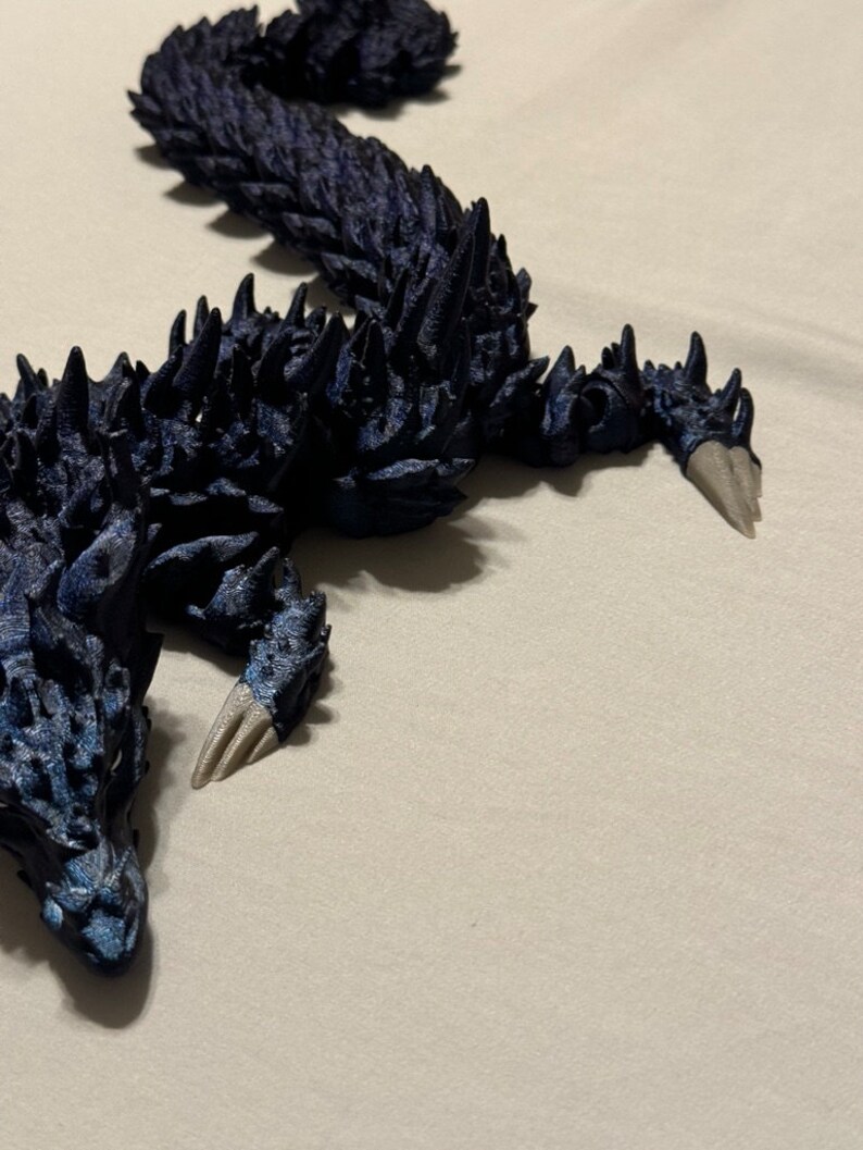 3d Printed Articulated Dragon Custom Claws and Eyes - Etsy
