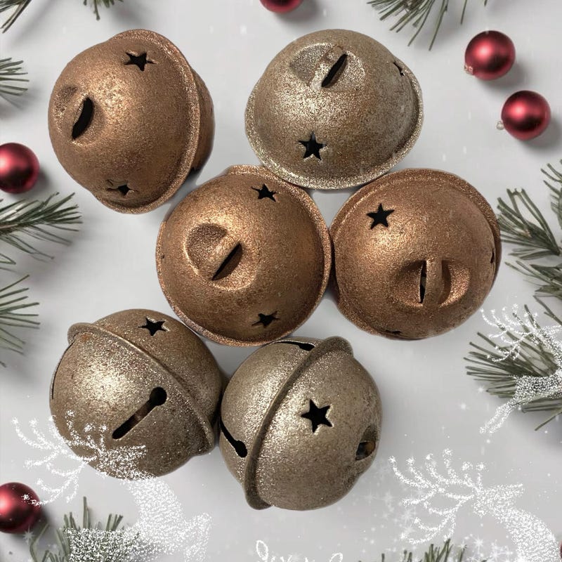 Rustic Christmas Bell - Etsy