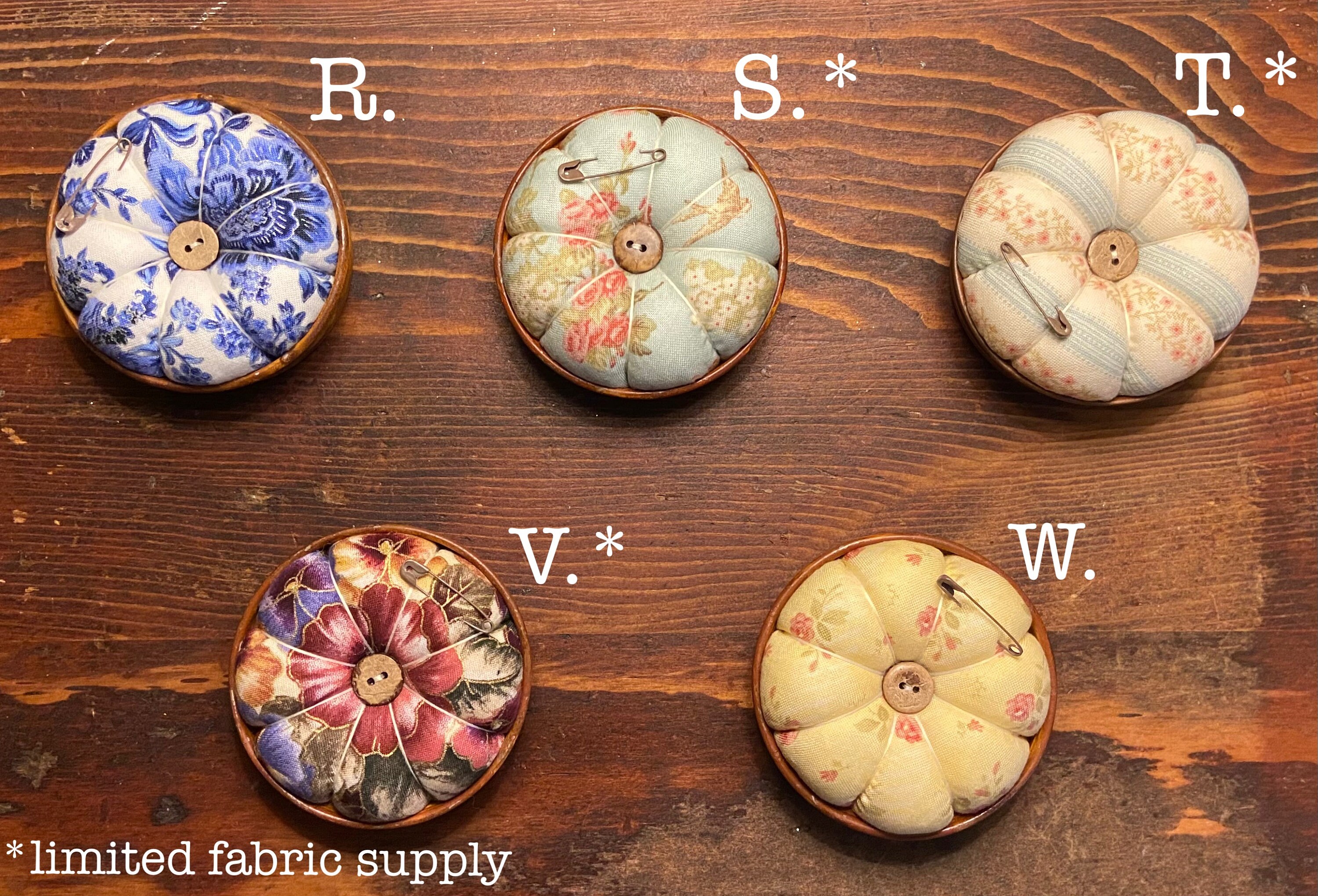 One Handmade Primitive Pin Keep / Pincushion in rustic Jar Lid | Etsy