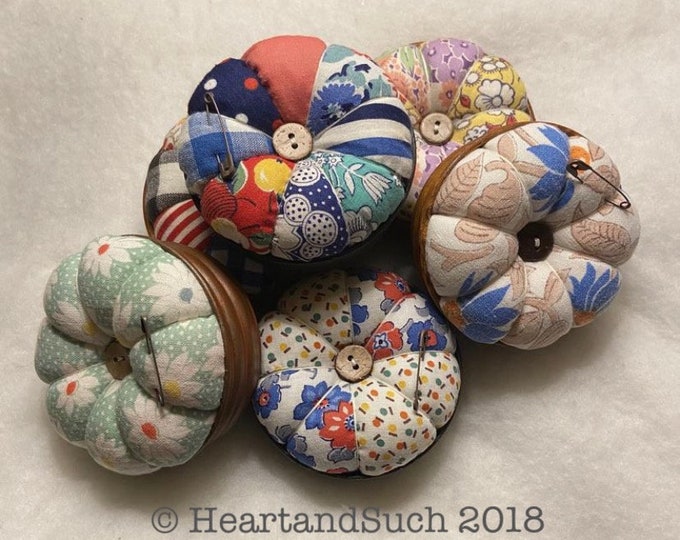 One Handmade Primitive Pin Keep / Pincushion / Pin Cushion in Rustic ...